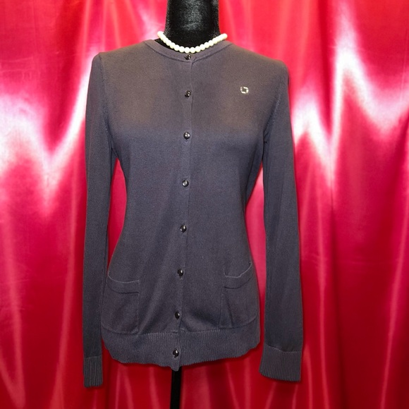 Lands' End | Sweaters | Chase Bank Navy Blue Uniform Sweater | Poshmark